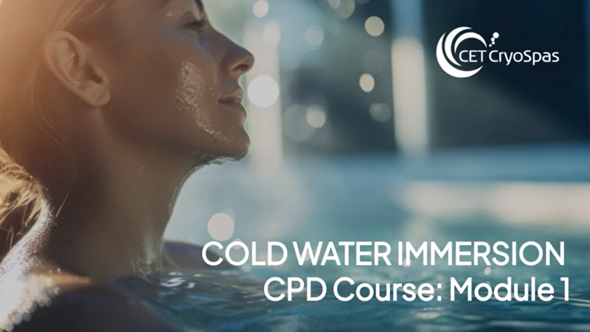 Curso desarrollo profesional continuo sobre inmersión en agua fría